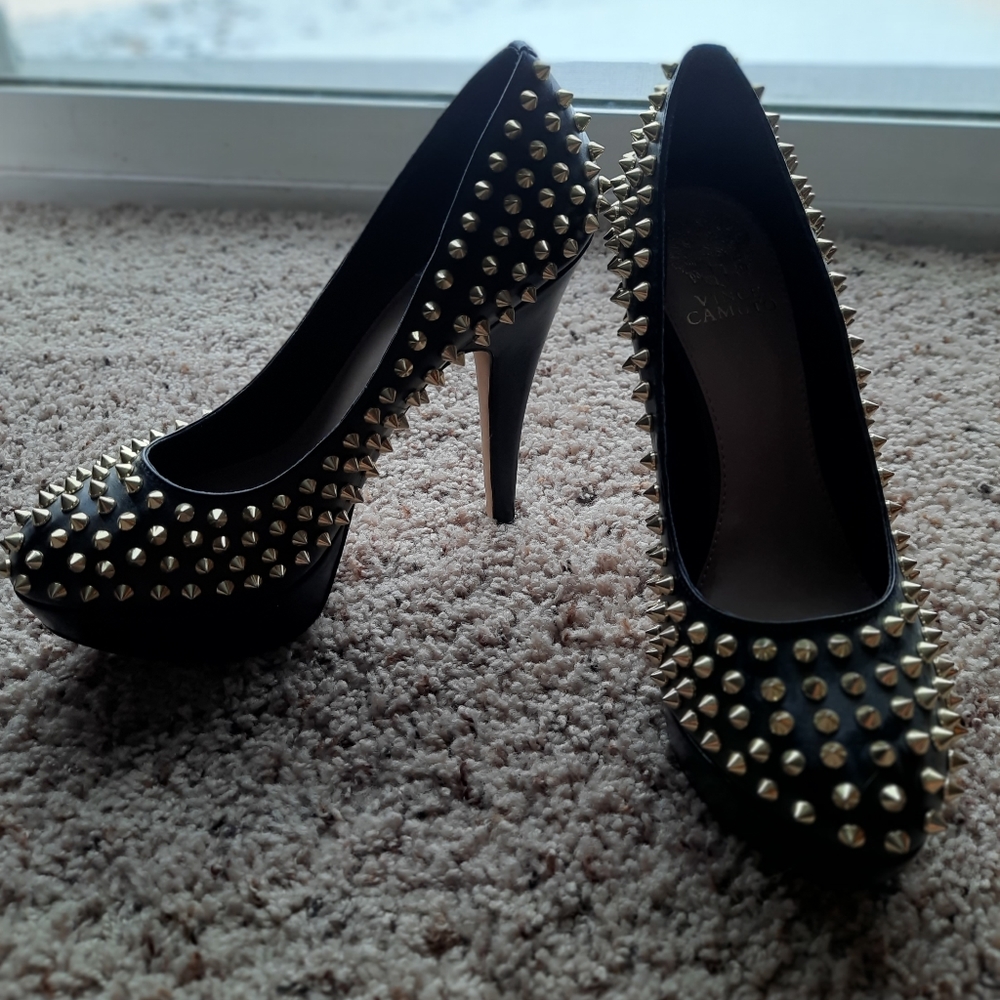 Vince Cumuto Rare Studded Platform - Gem